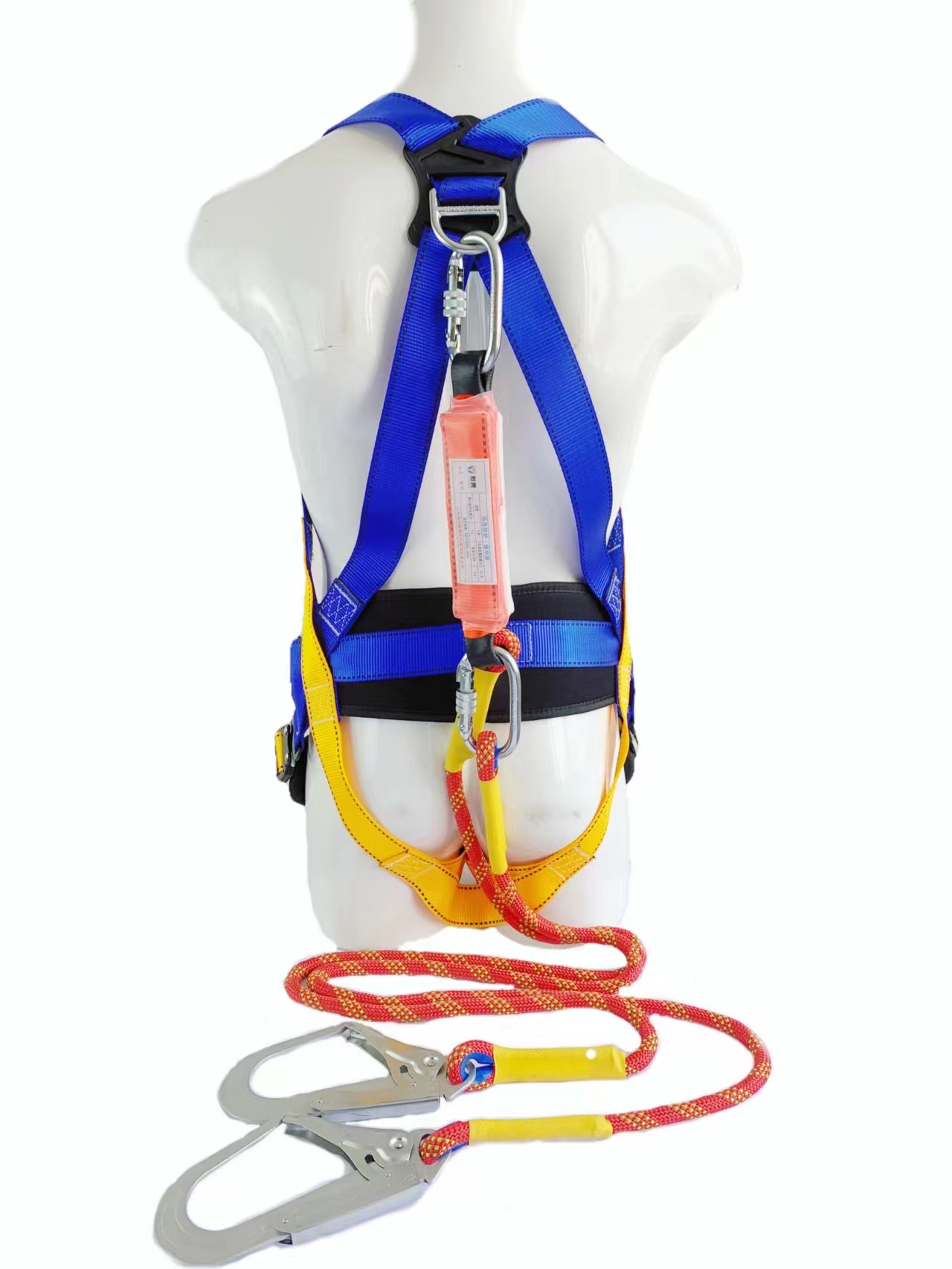 thick padded full body fall protection polyester webbing belt safety ...